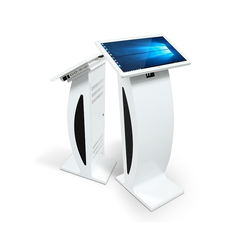 21.5 Inch Interactive Information Touchscreen Kiosk | Floor-Standing ...